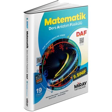 Miray 9 Sınıf Matematik Ders Anlatım Fasikülleri