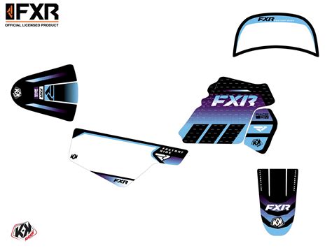 kit déco motocross yamaha fxr revo série Kutvek