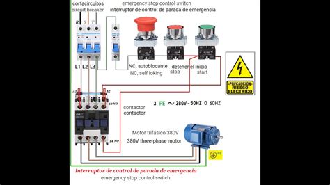 Interruptor De Control De Parada De Emergencia Emergency Stop Control