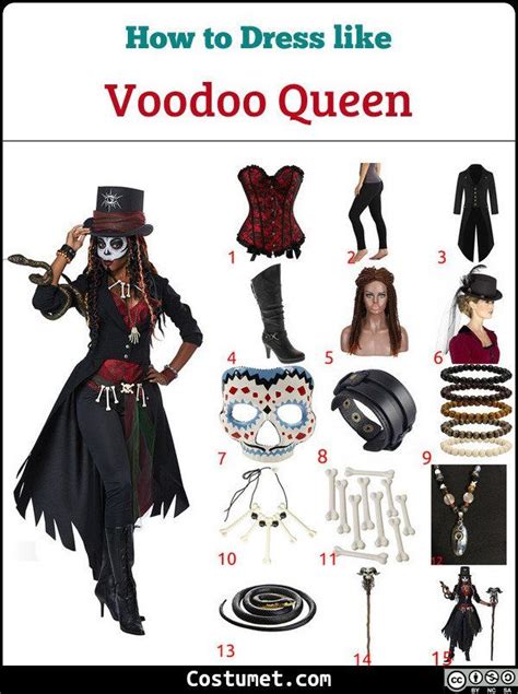 Dress Like Voodoo Queen Costume Voodoo Queen Costume Queen Costume