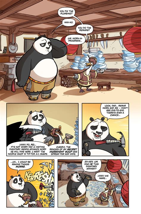 Read Online Dreamworks Kung Fu Panda Comic Issue 3