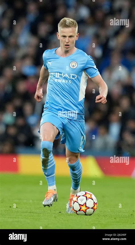 Manchester England 26th April 2022 Oleksandr Zinchenko Of Manchester
