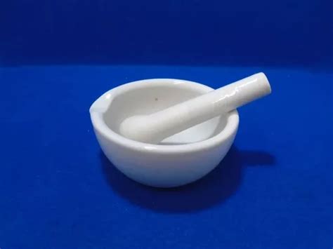 Mortero De Porcelana De 125 Ml Con Pistilo Marca Zeigen MercadoLibre