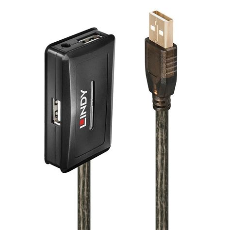 10m USB 2 0 Active Extension Hub Lindy Australia