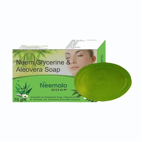 75gm Neem Aloe Vera Soap at Rs 80 box एल वर सप in Auraiya ID
