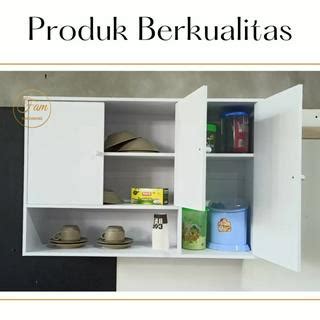 Jual Kitchen Set Atas 3 Pintu Minimalis Lemari Gantung Rak Dapur