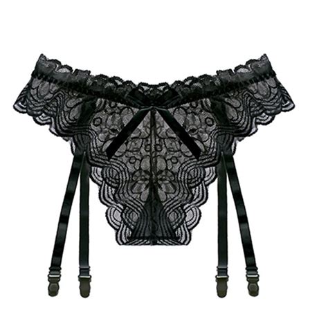 Porte Jarretelle Porte Jarretelles En Dentelle Transparente Pour Femme