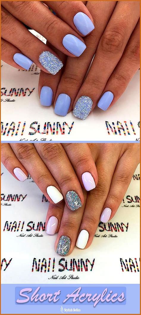 So Cute Short Acrylic Nails Ideas You Will Love Them Acrylic Cute