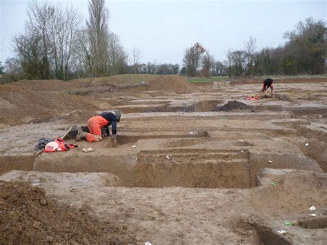 Visite du site de fouille archéologique
