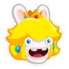 File Rabbid Peach Icon Mrsoh Png Super Mario Wiki The Mario Encyclopedia