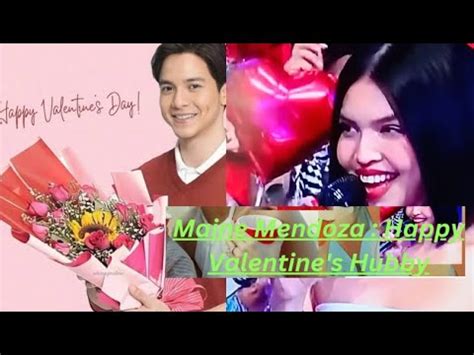 Latest Updates Maine Mendoza Binati Ng Happy Valentine S Bubba A K A