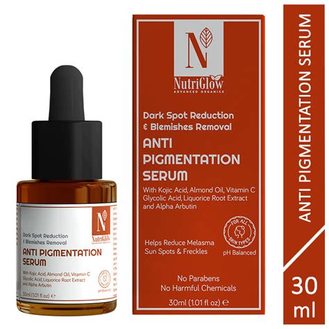 NutriGlow Advanced Organics Anti Pigmentation Serum Buy NutriGlow