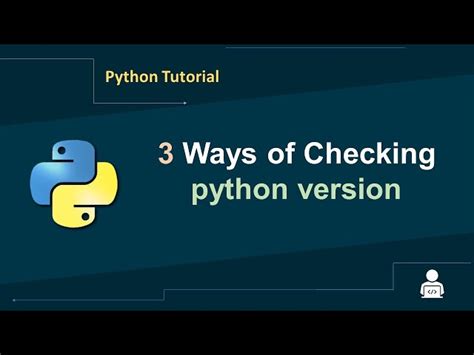 how to check the version of python you have