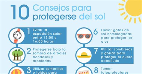 Las 7 Pautas Para Tomar El Sol