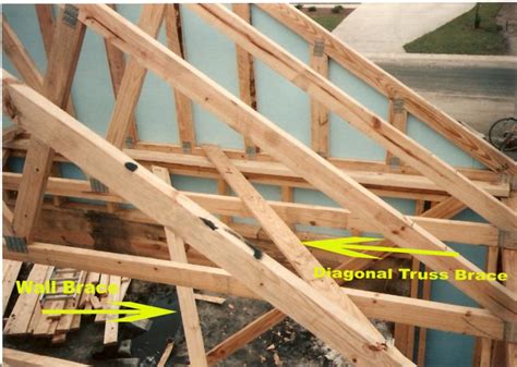 How To Brace Roof Trusses
