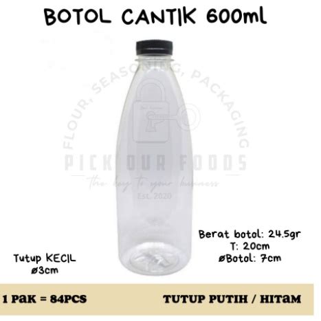 Jual Botol Cantik Ml Botol Valencia Ml Botol Plastik Pet