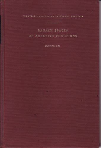 banach spaces of analytic functions download link