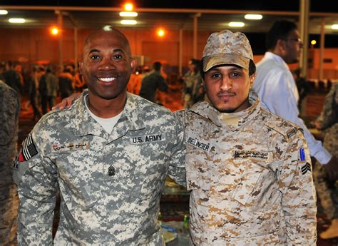 U S Saudi Troops Build Teamwork Friendship During Mil To Mil