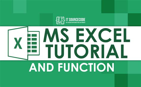 and function in excel how to use formula and example