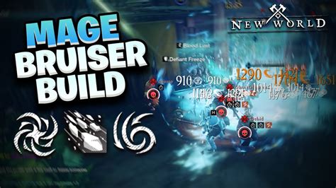 Greataxe Ice Gauntlet Mage Bruiser Insane Burst Build New World