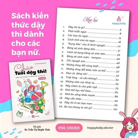 Chào tuổi dậy thì Kiến thức dậy thì dành cho các bạn nữ Những Vì Sao