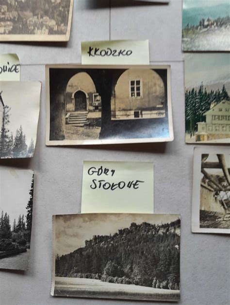 Stare kartki pocztowe pocztówki PRL 18 szt Karkonosze góry Stołowe