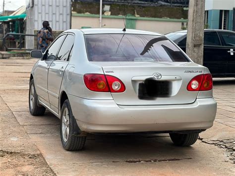 Sharp Tokunbo Standard Toyota Corolla Autos Nigeria