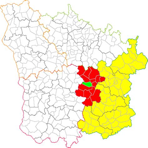 Fichier 58 Carte administrative Canton Châtillon en Bazois png