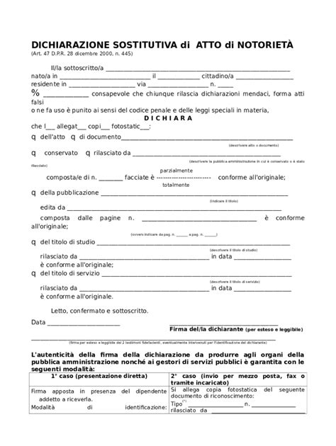 Scarica Il Fac Simile Di Domanda File Rtf Doc Template PdfFiller