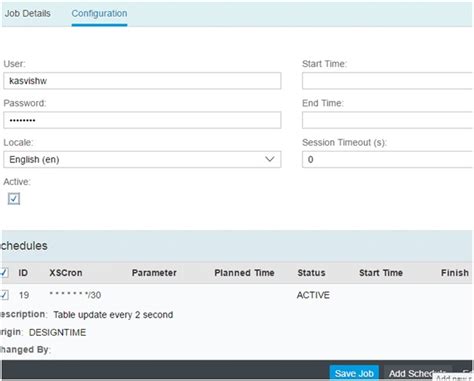 creating hana stored procedure and xs job to insert table records sap blogs