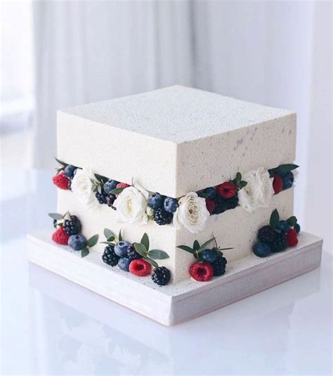 Simple One Tier Wedding Cakes That Are Beautiful KAYNULI Square