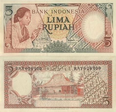 5 Rupiah Indonesia 1949 Date Numista