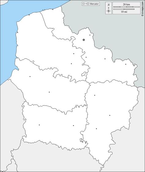 Hauts De France Carte G Ographique Gratuite Carte G Ographique Muette
