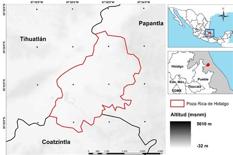 Figura 1 Localización geográfica del municipio Poza Rica de Hidalgo