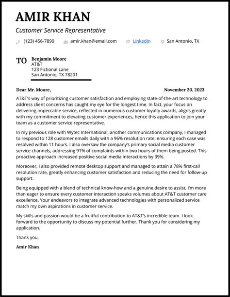 5 Customer Service Cover Letter Examples For 2025
