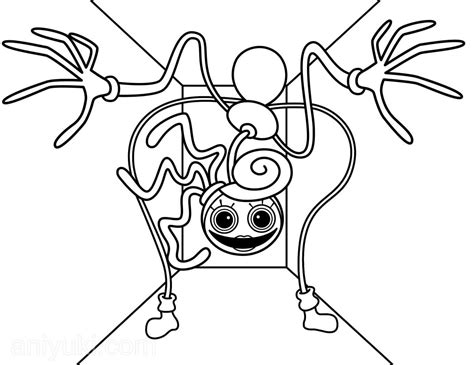 Coloriages Poppy Playtime AniYuki
