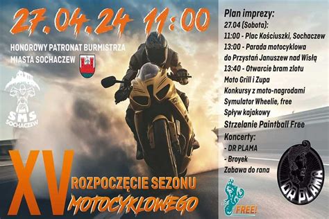 XV Rozpoczęcie Sezonu Motocyklowego SMS Sochaczew 2024 Mototour pl