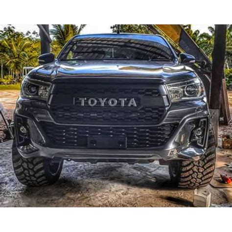 Toyota Hilux Revo Conversion Rocco 2017 Front Bumper Bodykit Body Kit