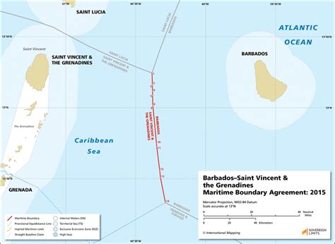 BarbadosSaint Vincent The Grenadines Maritime Boundary Sovereign