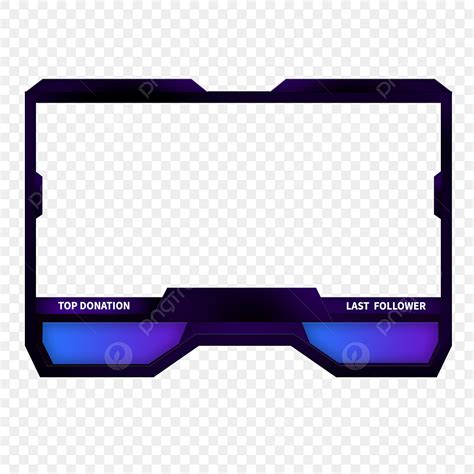 Twitch Live Stream Overlay Facetemplate Png Anima O Disc Rdia