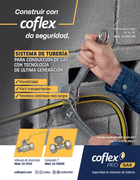 Sistema de tubería para conducción de gas de Coflex Todo Ferreteria