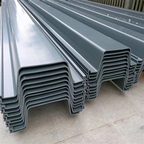 Vinyl Seawall Pvc Sheet Piles Plastic Steel Sheet Pile Pvc Sheet Pile