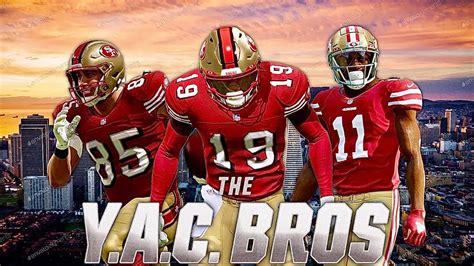 MADDEN 22 YAC BROS HIGHLIGHTS GEORGE KITTLE DEEBO SAMUEL BRANDON