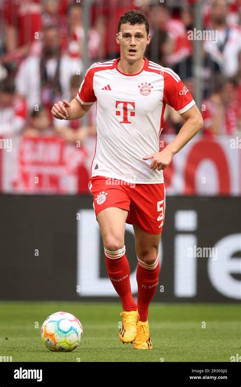 Benjamin Pavard Of Bayern Muenchen FC Bayern Muenchen RB Leipzig
