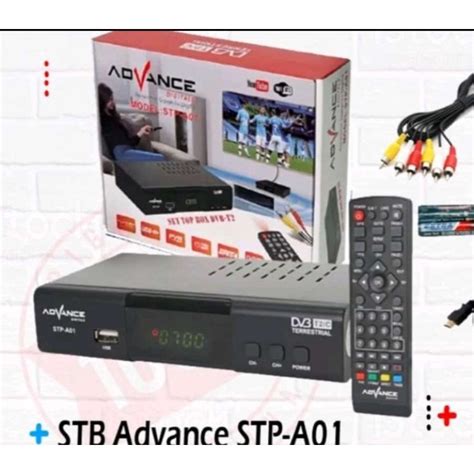 Jual STB Advance Set Top Box STP A01 DVD T2 Shopee Indonesia
