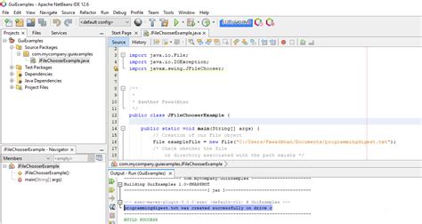 Jfilechooser File And Filefilter In Java With Example Using Netbeans