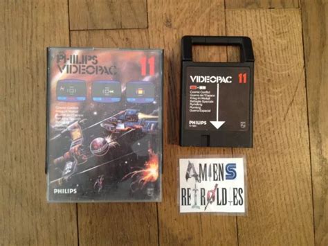 PHILIPS VIDEOPAC N11 Cosmic Conflict Guerre De L Espace PAL EUR 14 73