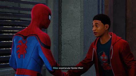 Primeiro Encontro Entre Homem Aranha E Miles Morales Homem Aranha Da