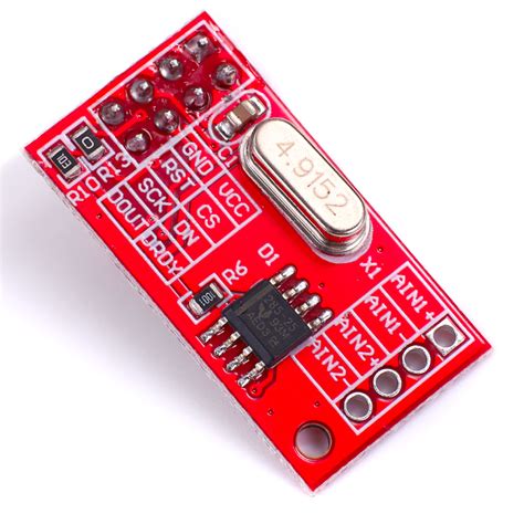 adc 16 bits 2 canais c ganho programável e comunicação spi ad7705