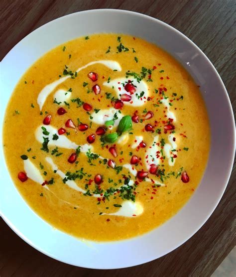 Kürbis Orangen Kokos Suppe Kochhochgenuss